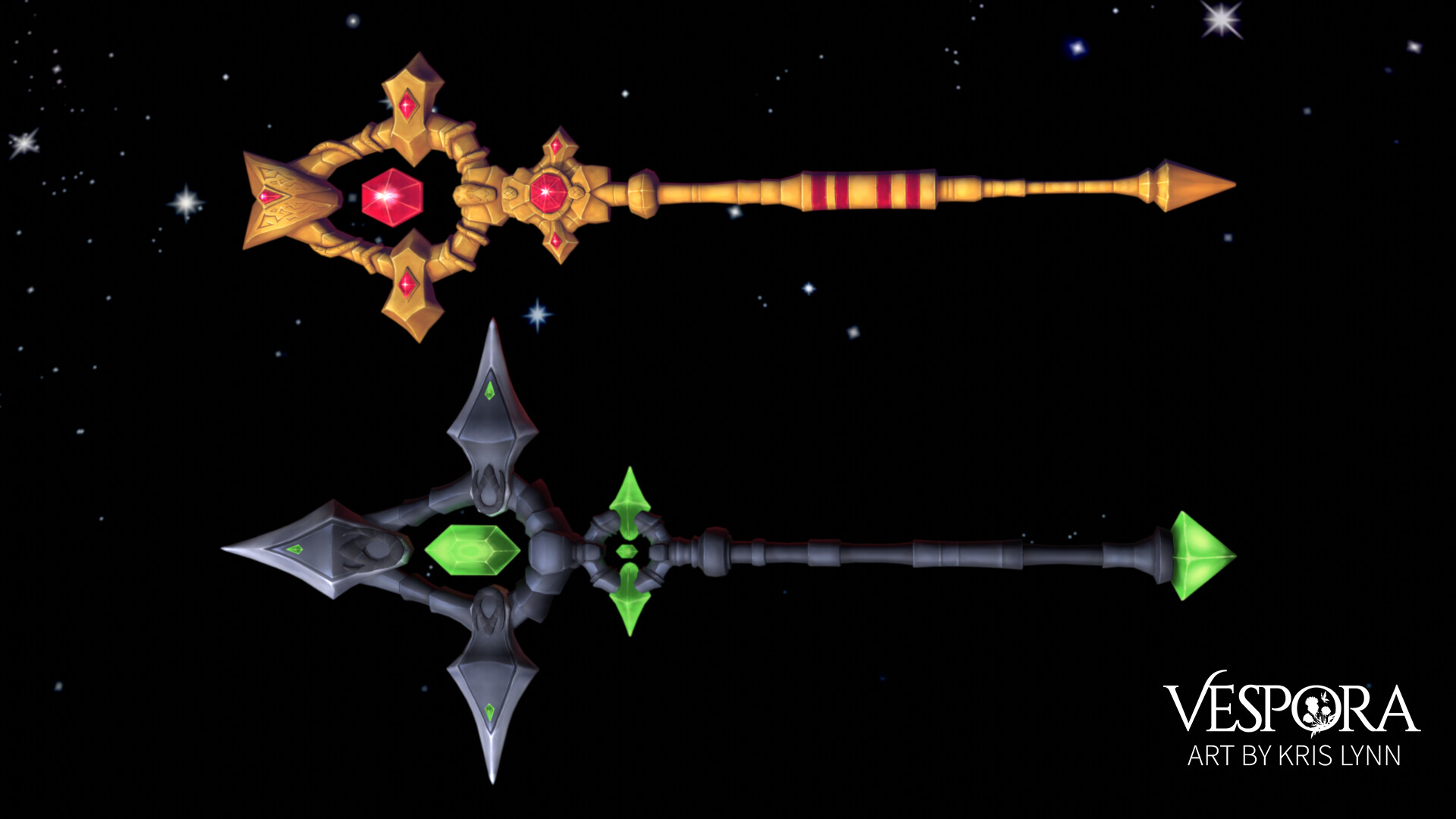 Vespora // Kris Lynn - Anathema // WoW Legendary Weapon Redesign