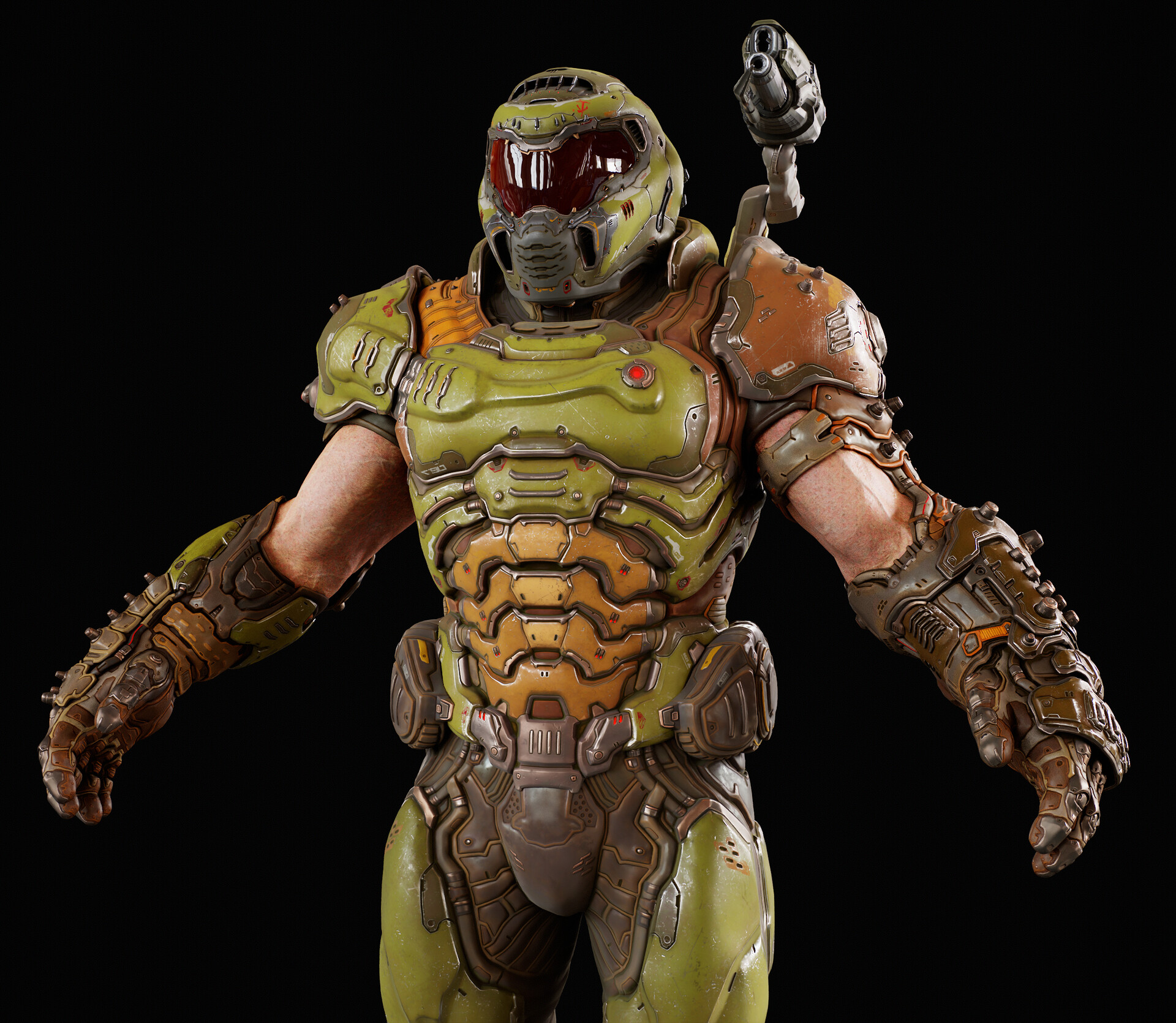 Erick - DOOM Slayer (FanArt)