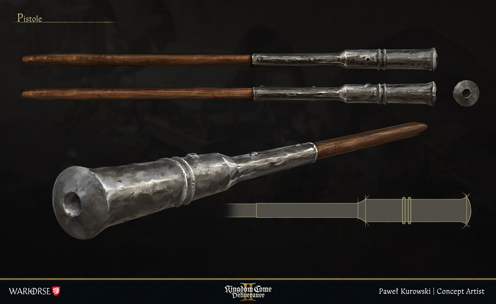 Pawel Kurowski - Kingdom Come: Deliverance II - Weapons gunpowder ...