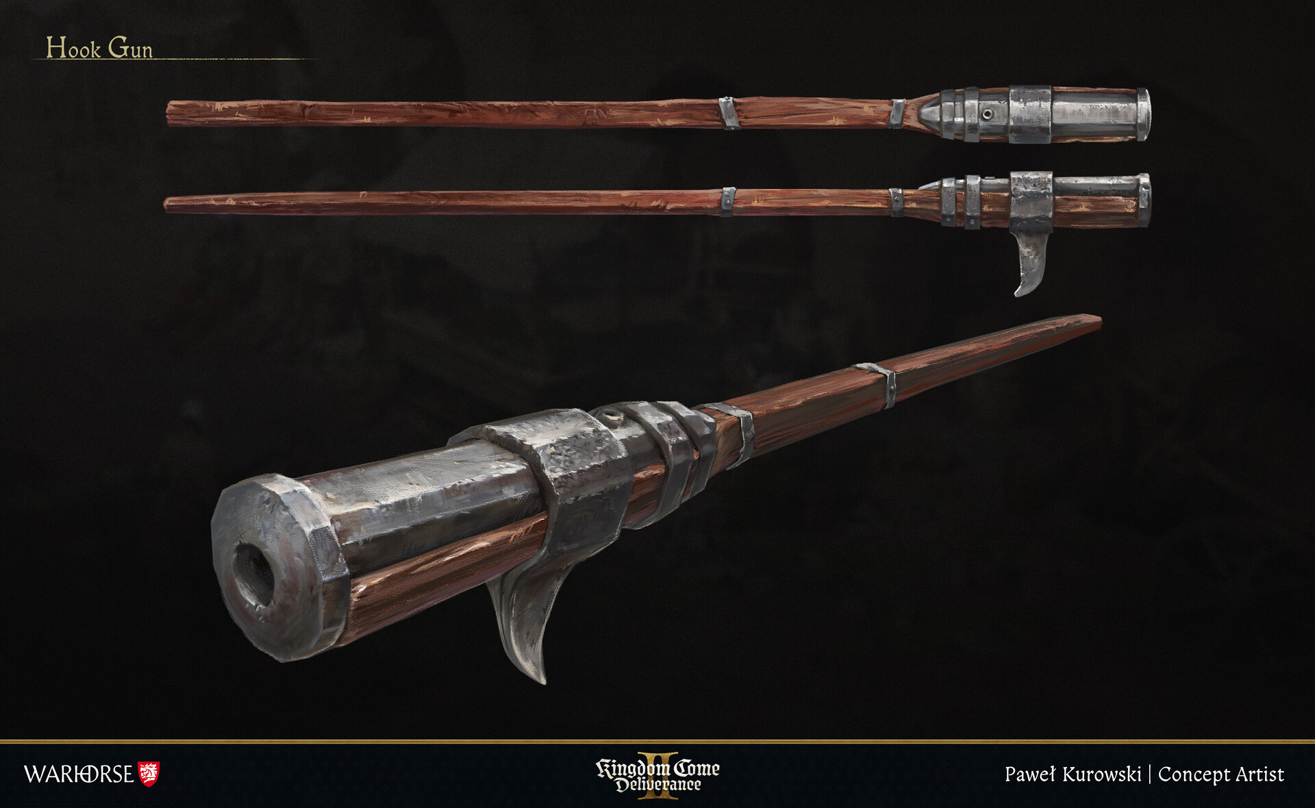 Pawel Kurowski - Kingdom Come: Deliverance II - Weapons gunpowder ...