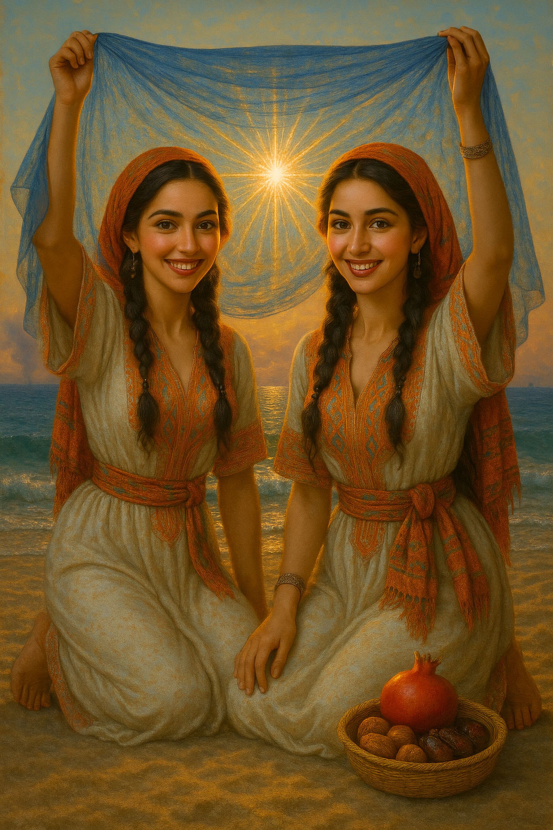 ArtStation - "The Sisters Who Weave Light"