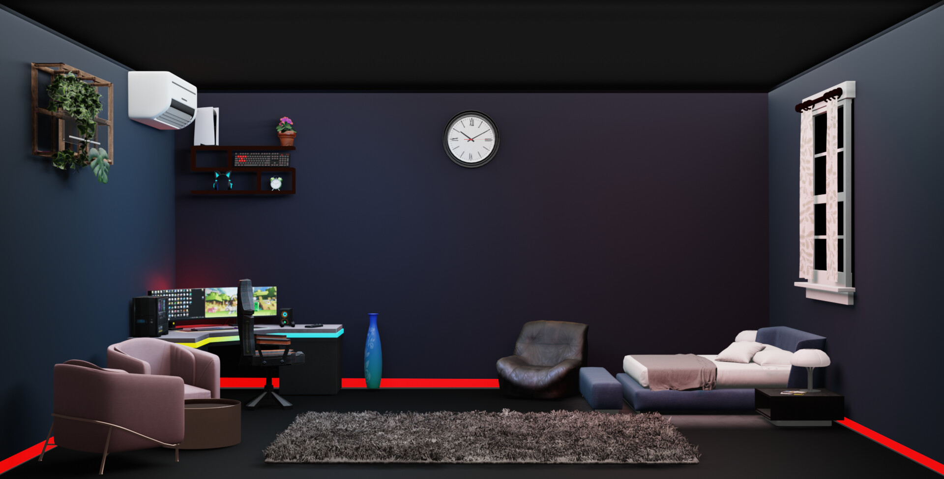 ArtStation - 3D Room Art for Streamer