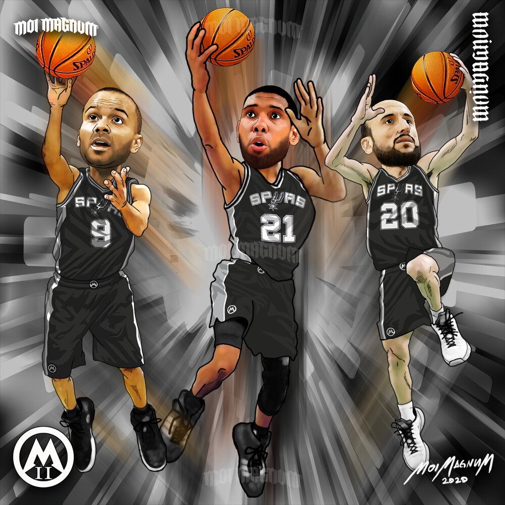 ArtStation - San Antonio Spurs