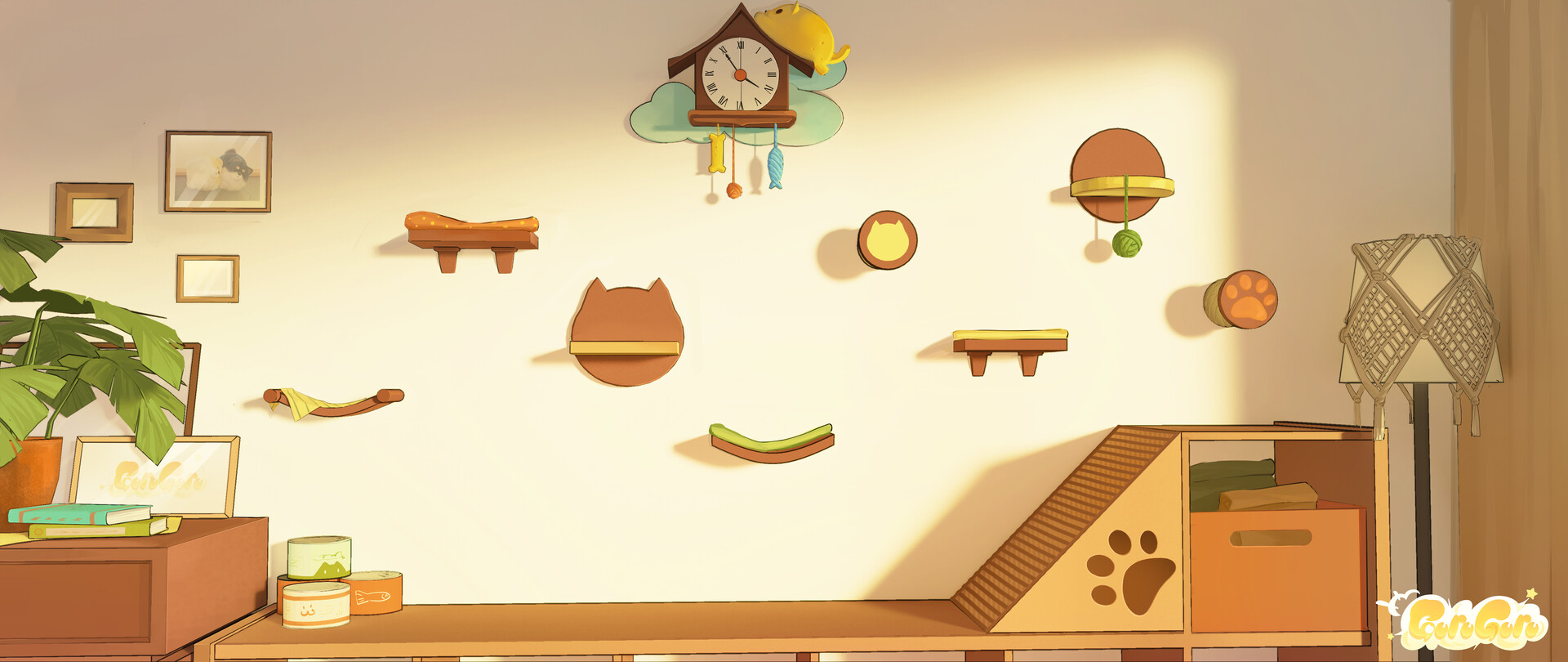 ArtStation - Guru Guru 结算界面