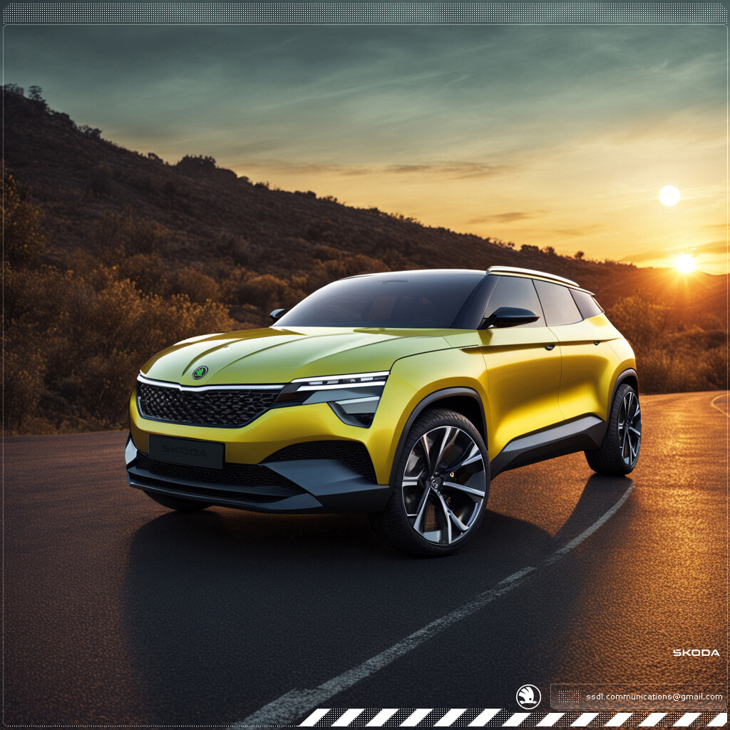 ArtStation - Skoda SUV Concept car