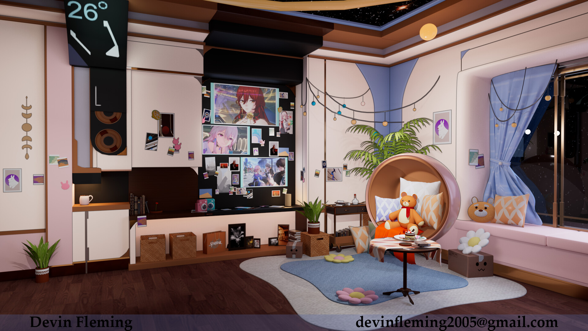 ArtStation - March 7th's Room