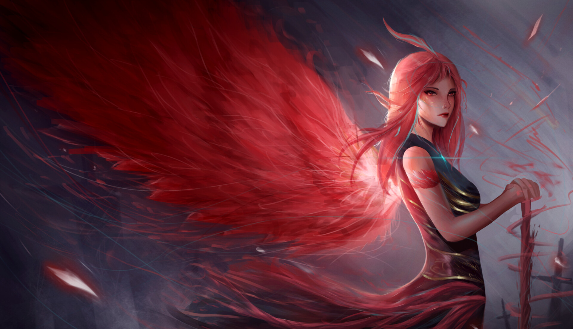 ArtStation - Red Wings