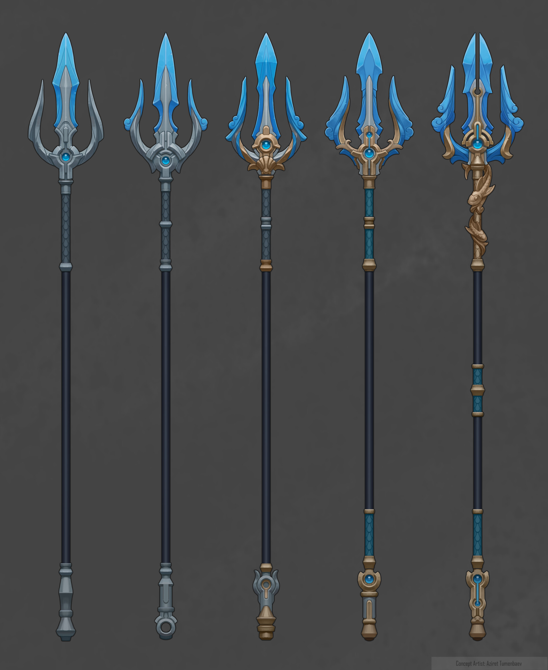 trident weapon design