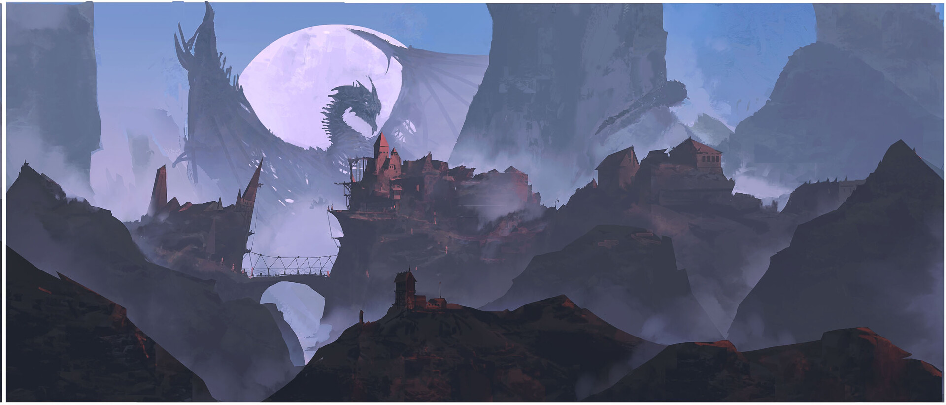 ArtStation - dragon valley