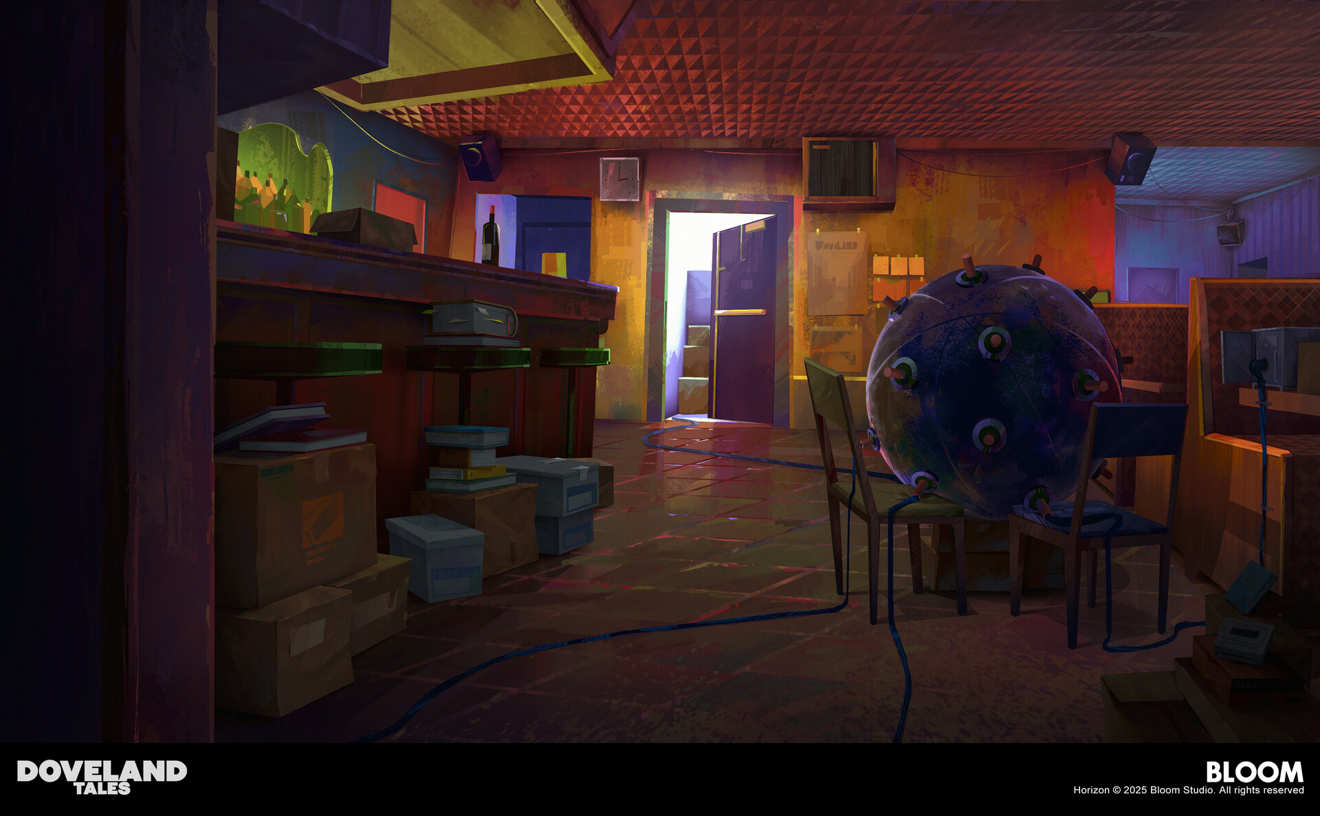 ArtStation - Doveland Tales : The Bar - VisDev