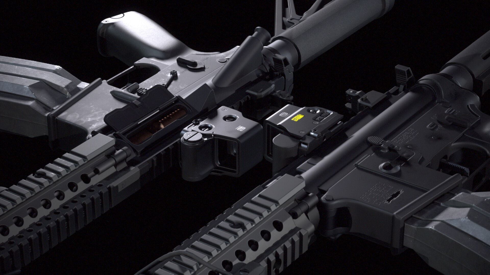 ArtStation - Modded M4 AssultRifle