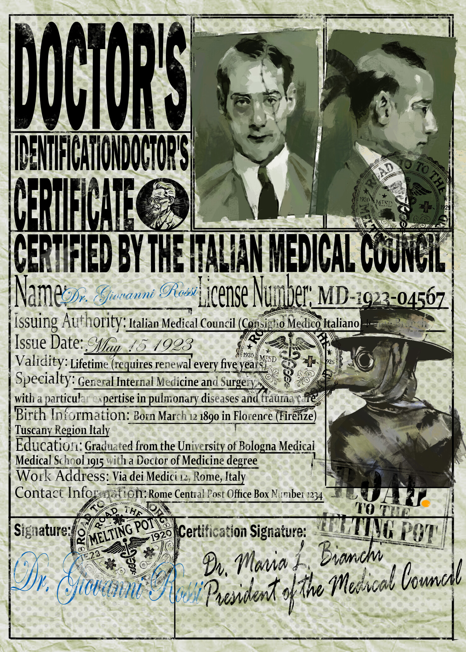 Yan Song Deng - ROAD TO THE MELTING POT Character & Item Cards