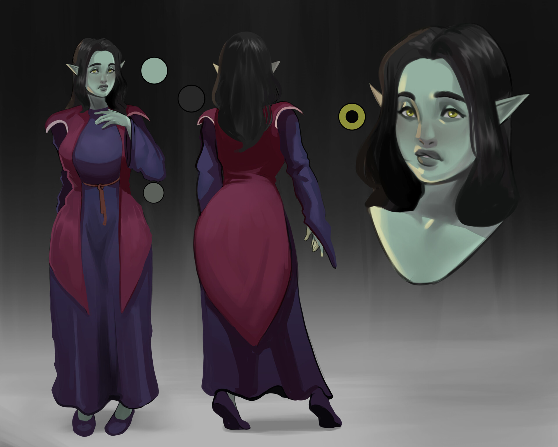 ArtStation - Reference sheet - 2024