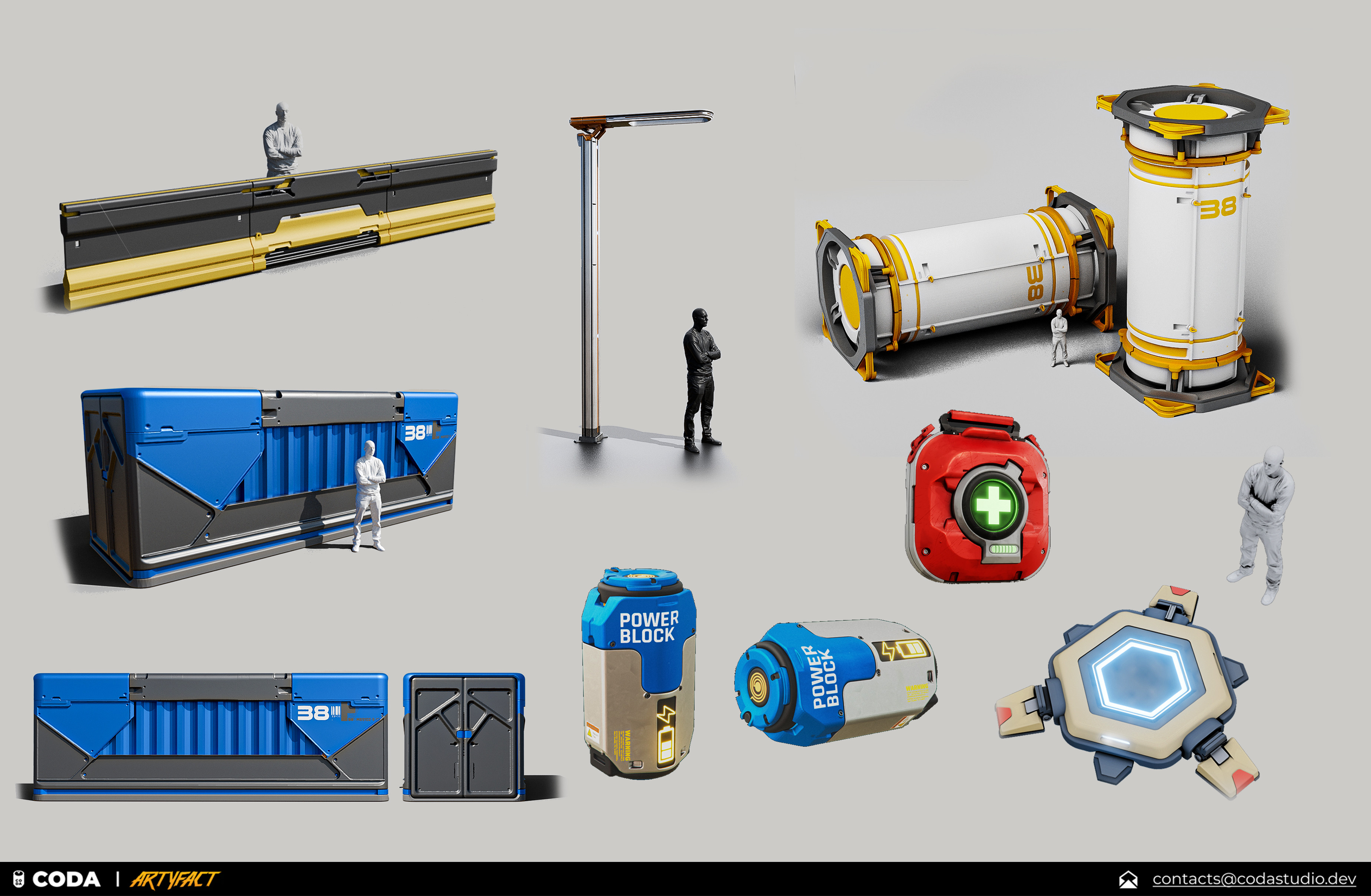 CODA - Various props concepts