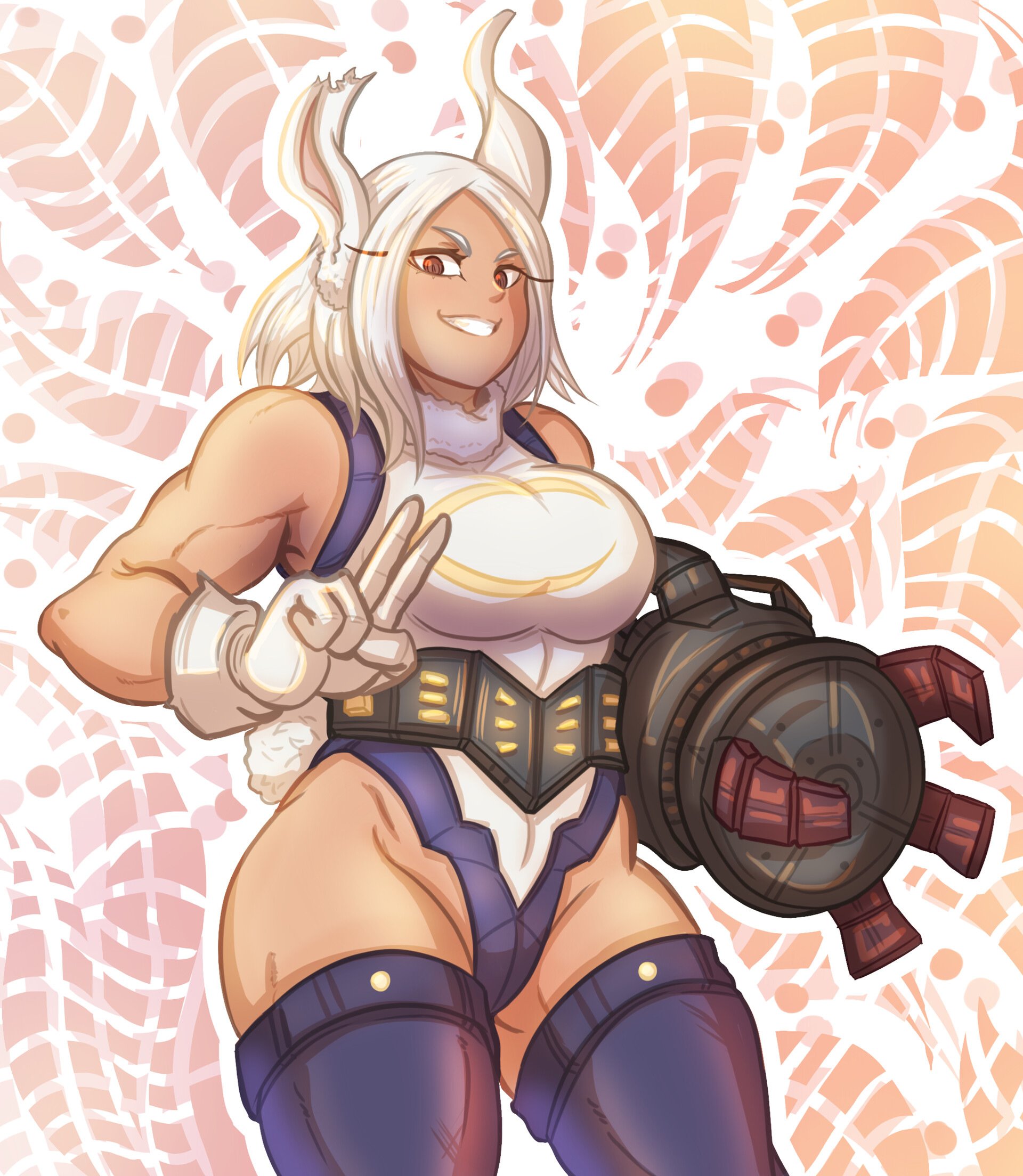 ArtStation - MIRKO (MY HERO ACADEMIA)