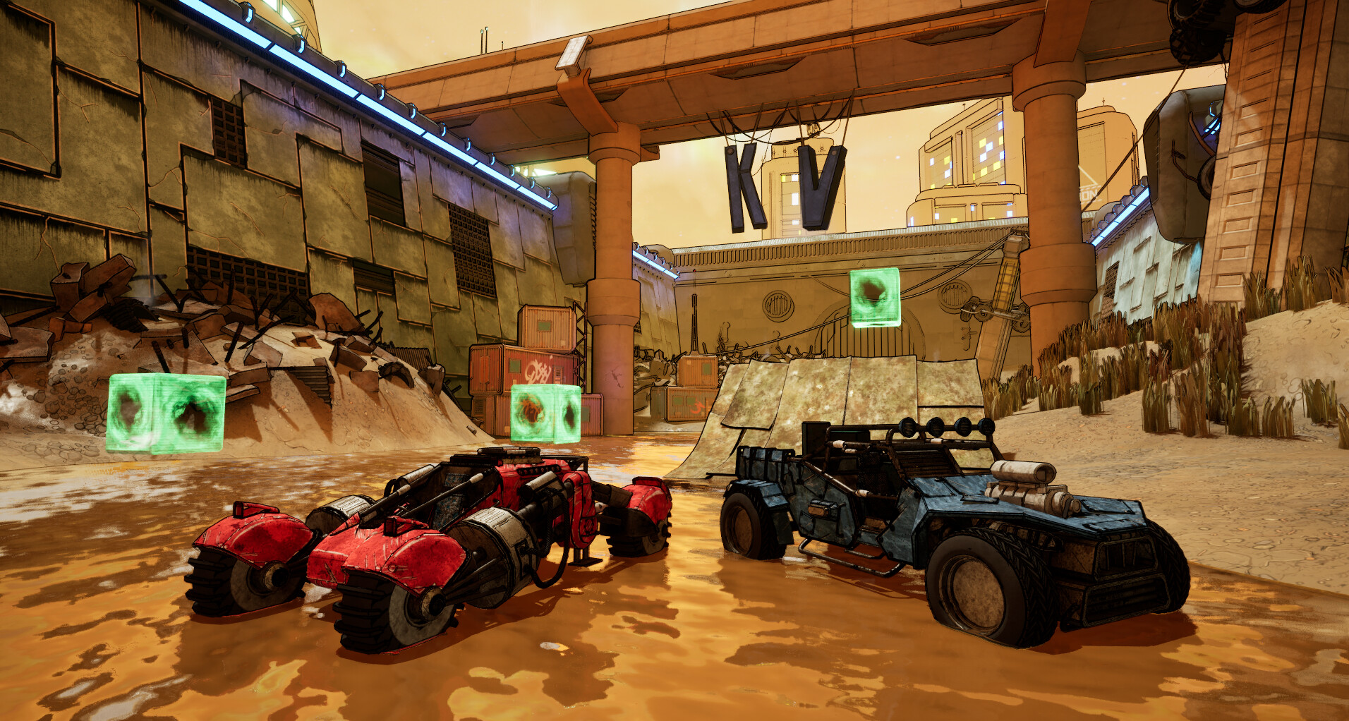 ArtStation - Broderlands Sewer Race Enviroment