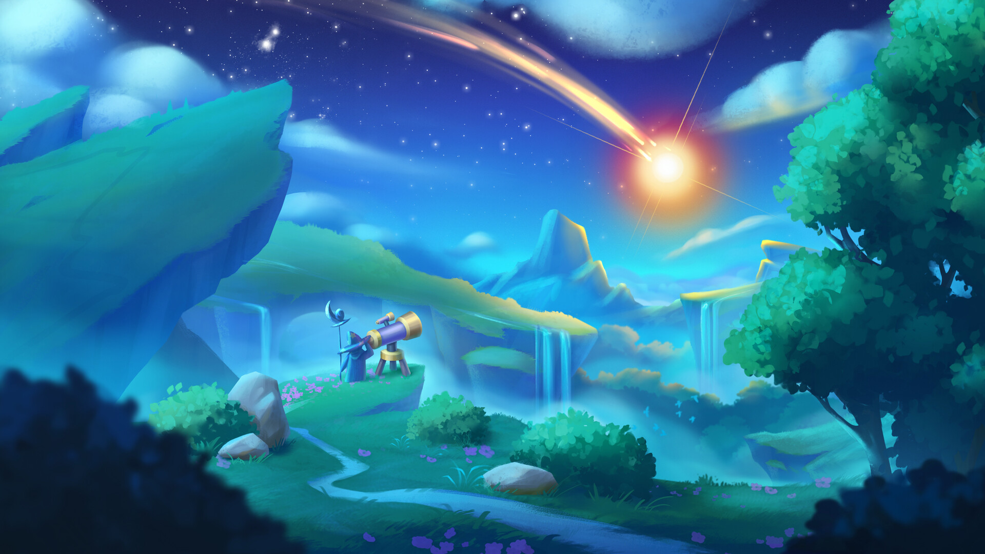 ArtStation - Mysterious meteorite