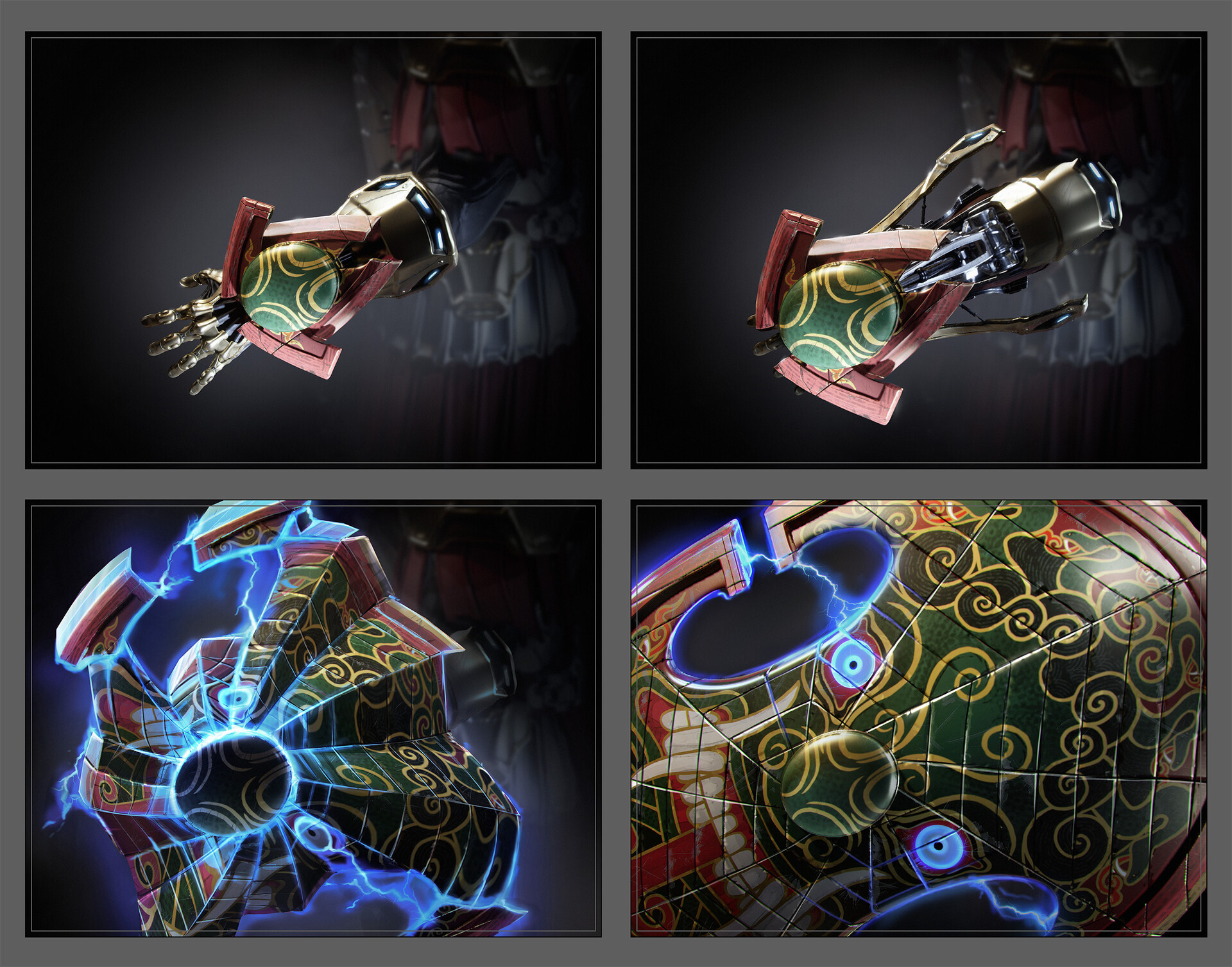 Javier Lazo - Foldable Gorgon Shield