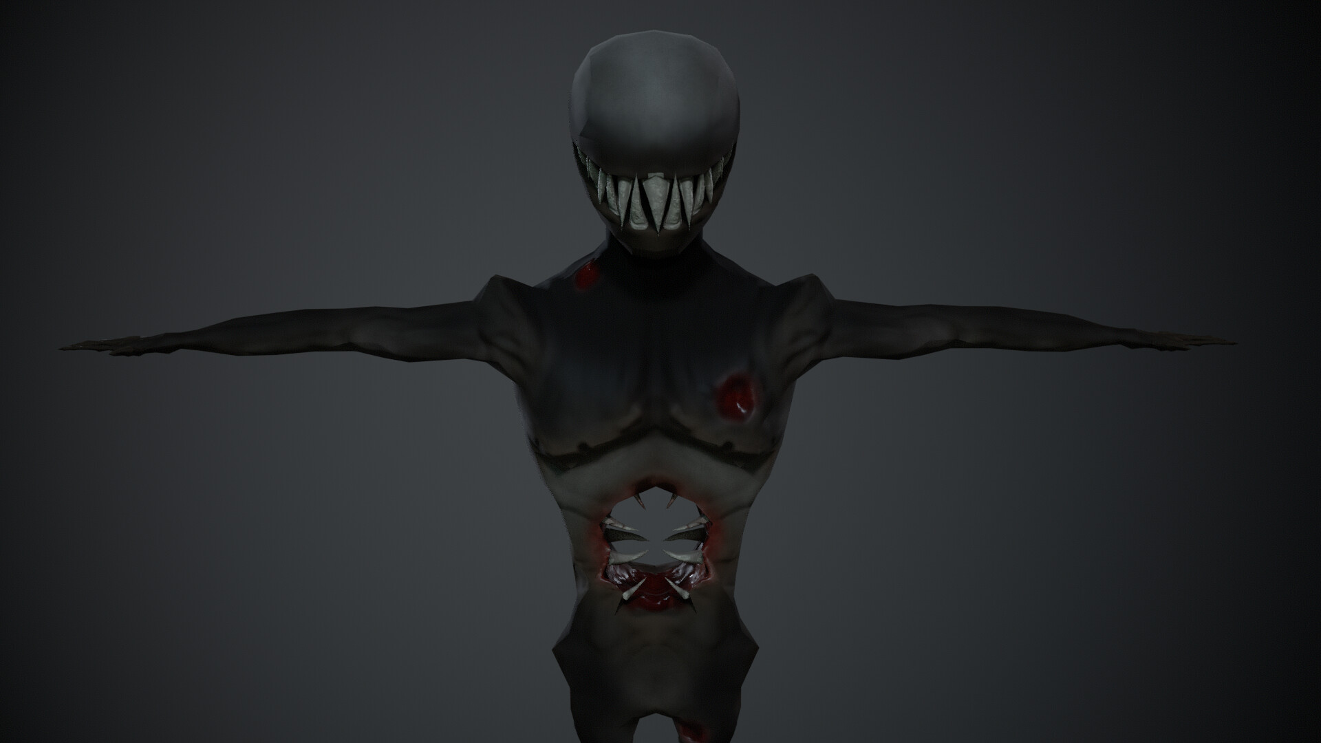 ArtStation - Slender Monster