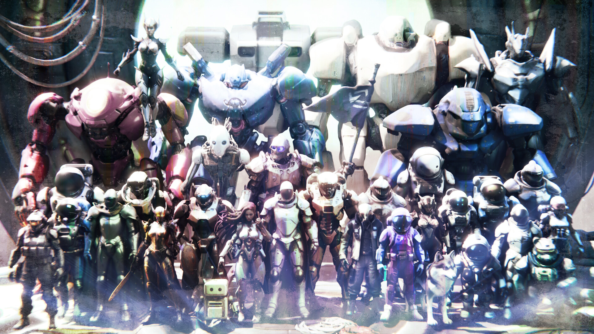 ArtStation - "Astro-Knights"