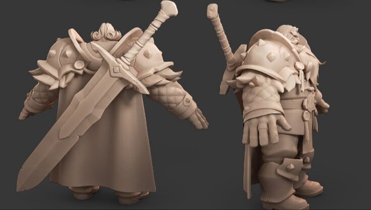 ArtStation - Stylized Dwarf Character - Baron Von Darksburg