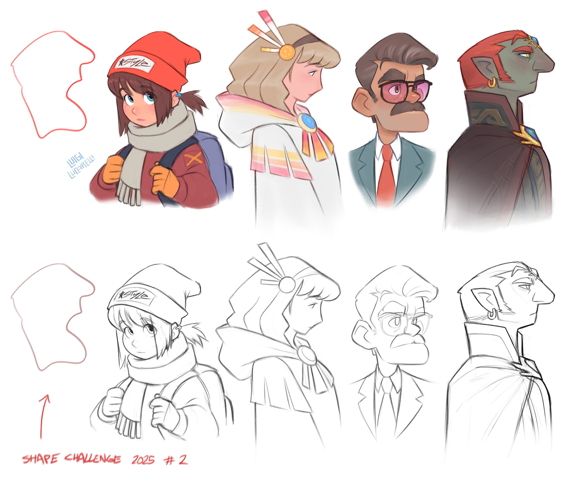 ArtStation - Shape Challenge 2025 - 002