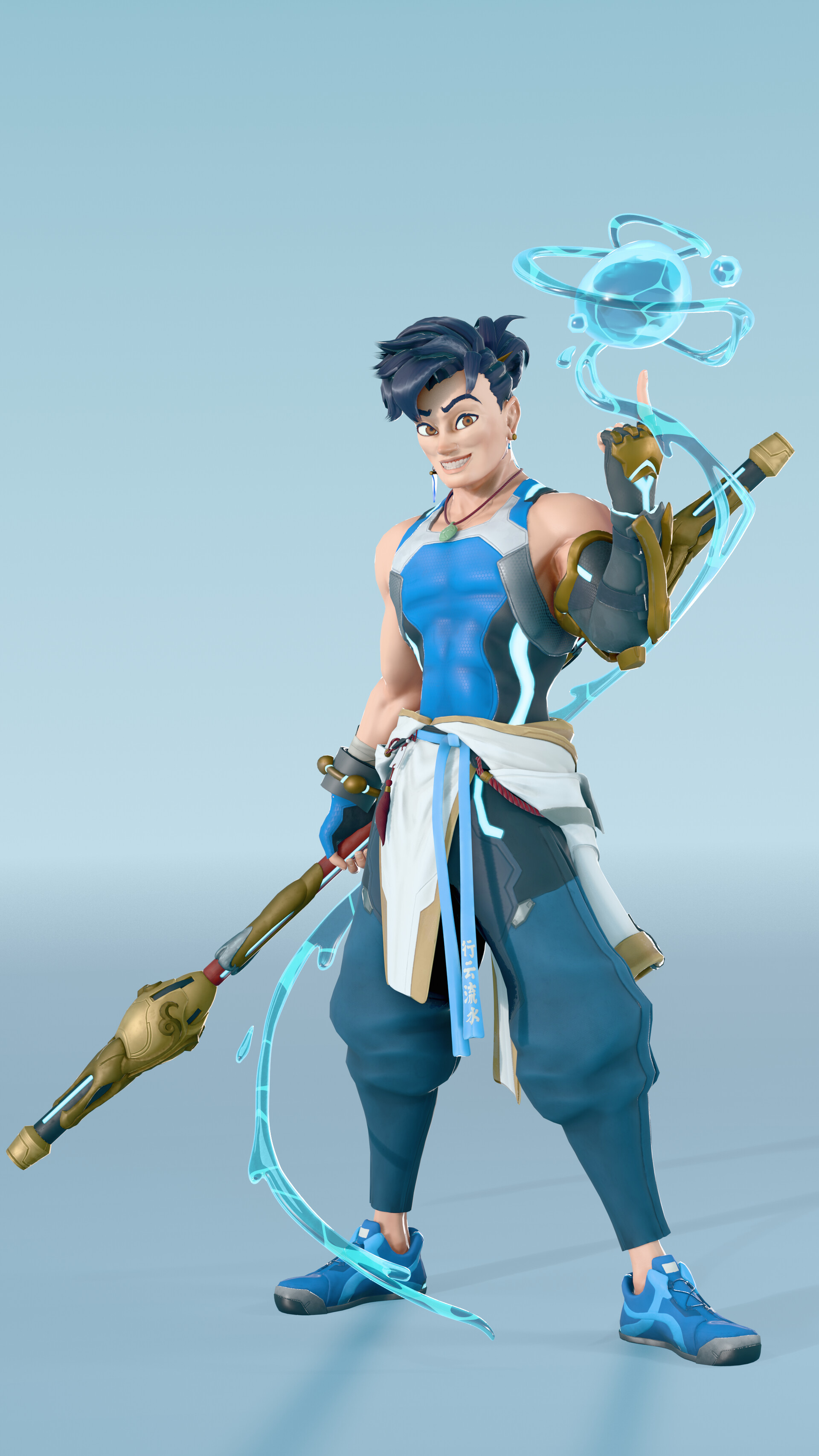 ArtStation - Aqua (From overwatch character concept)