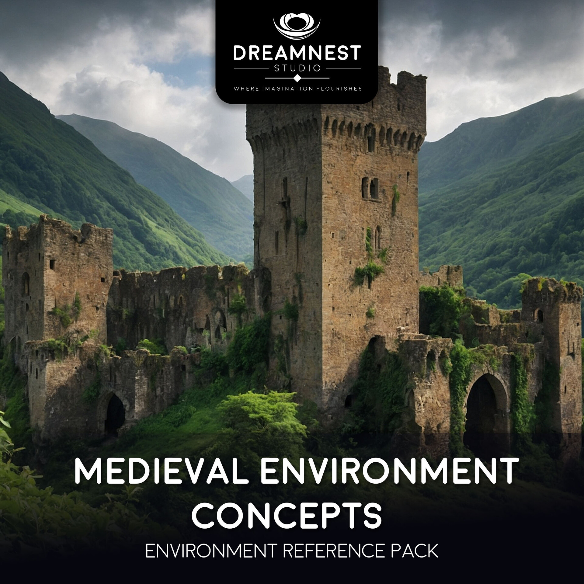 ArtStation - "1100+ Medieval Environment Concepts–2K– Environment ...