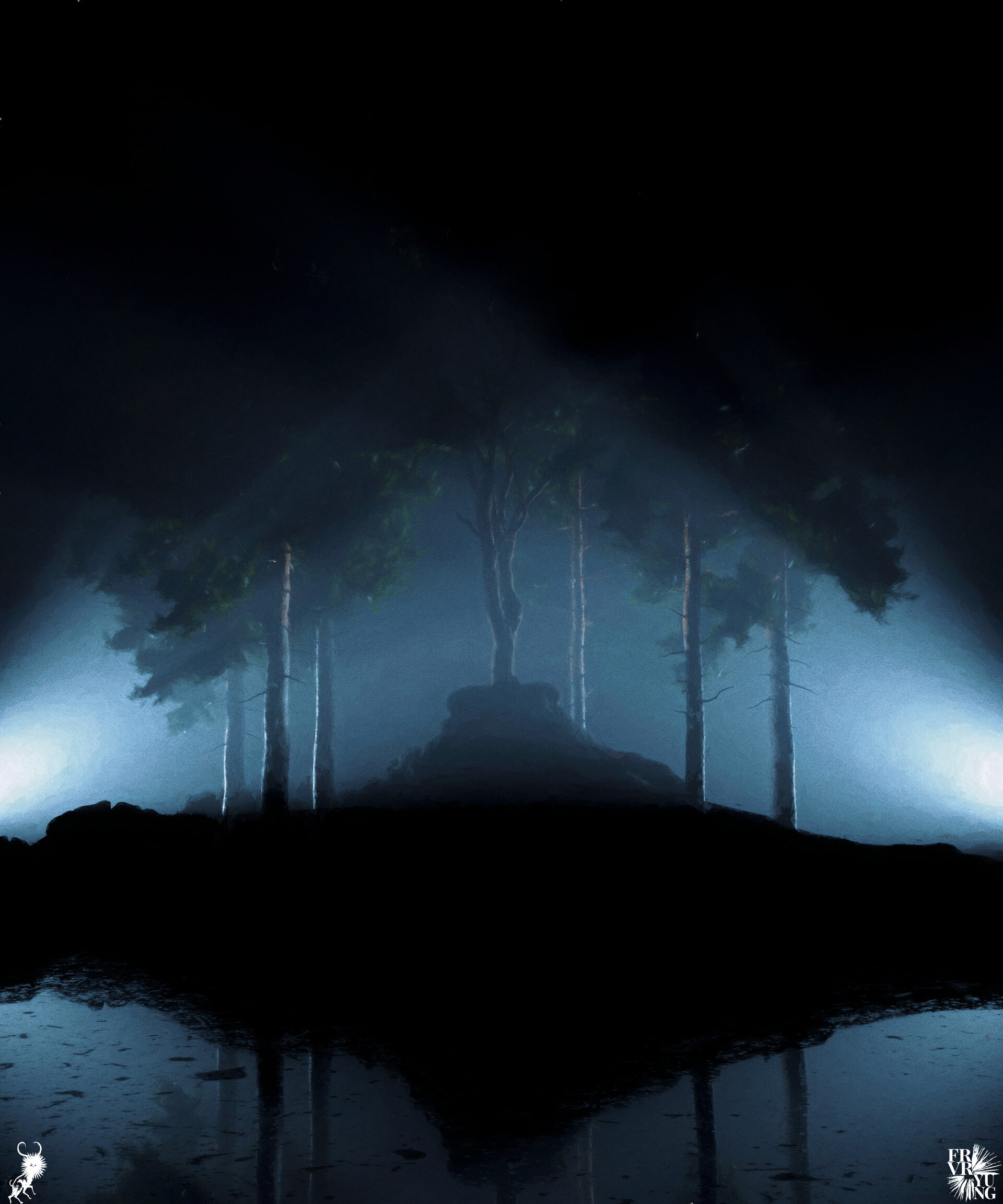 ArtStation - Sleepless Loreley (+ Secret Poem.)