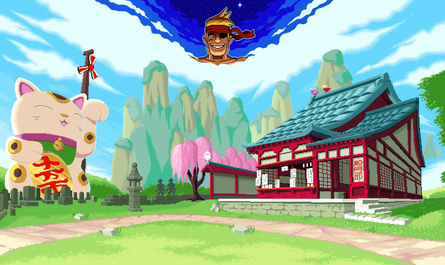 Mark Apilado - Dr. Karate stage remastered