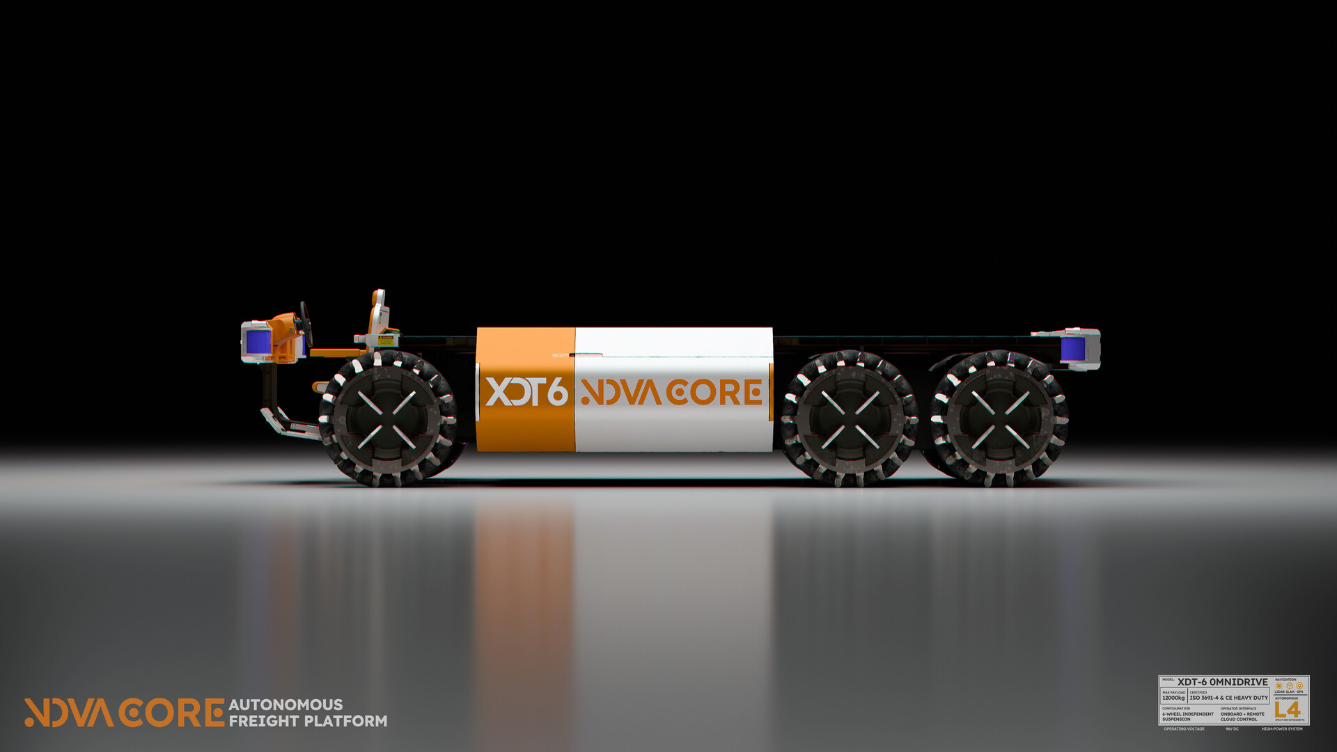 ArtStation - NOVACORE_Autonomous Freight Platform