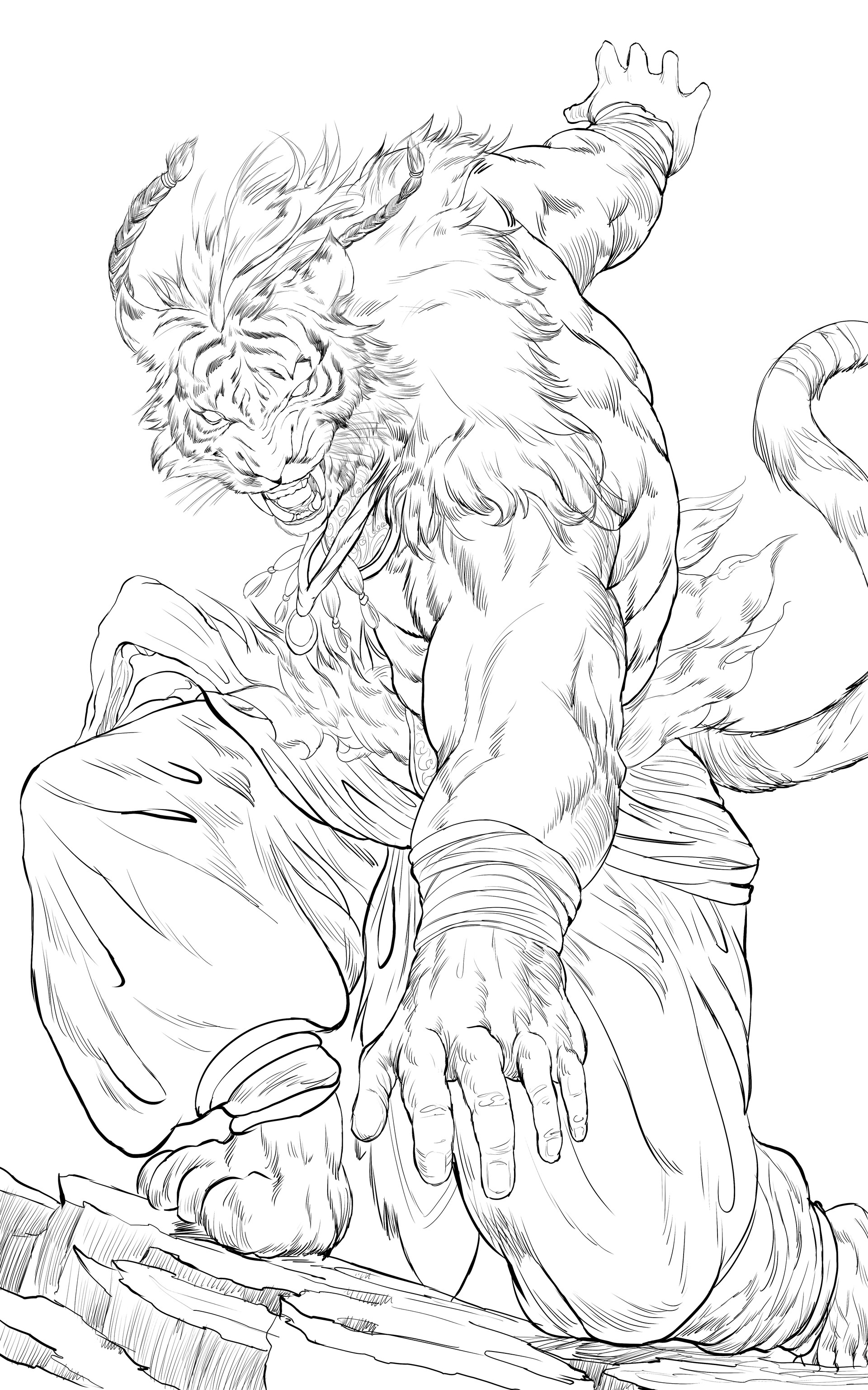 ArtStation - Tigerman (Guardian) DYNAMIC ANGLE