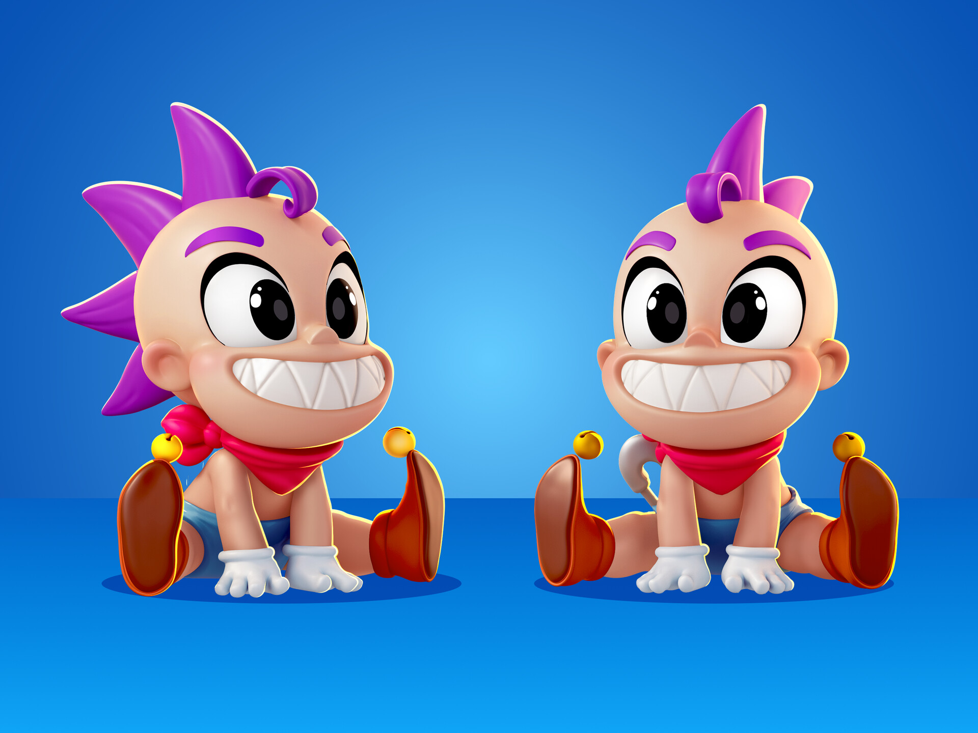 ArtStation - Baby Monster