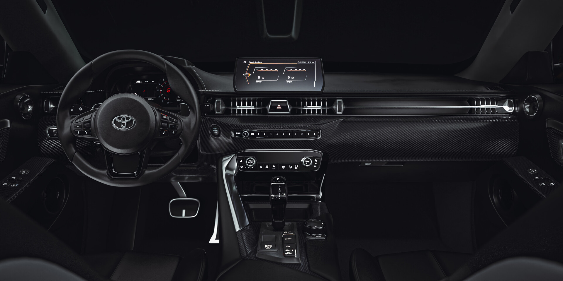 ArtStation - Toyota GR Supra mk5 interior