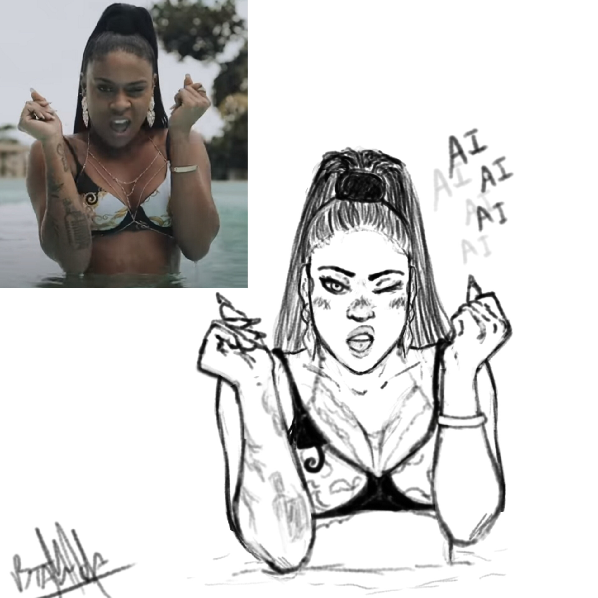 ArtStation - MC Rebecca Fanart