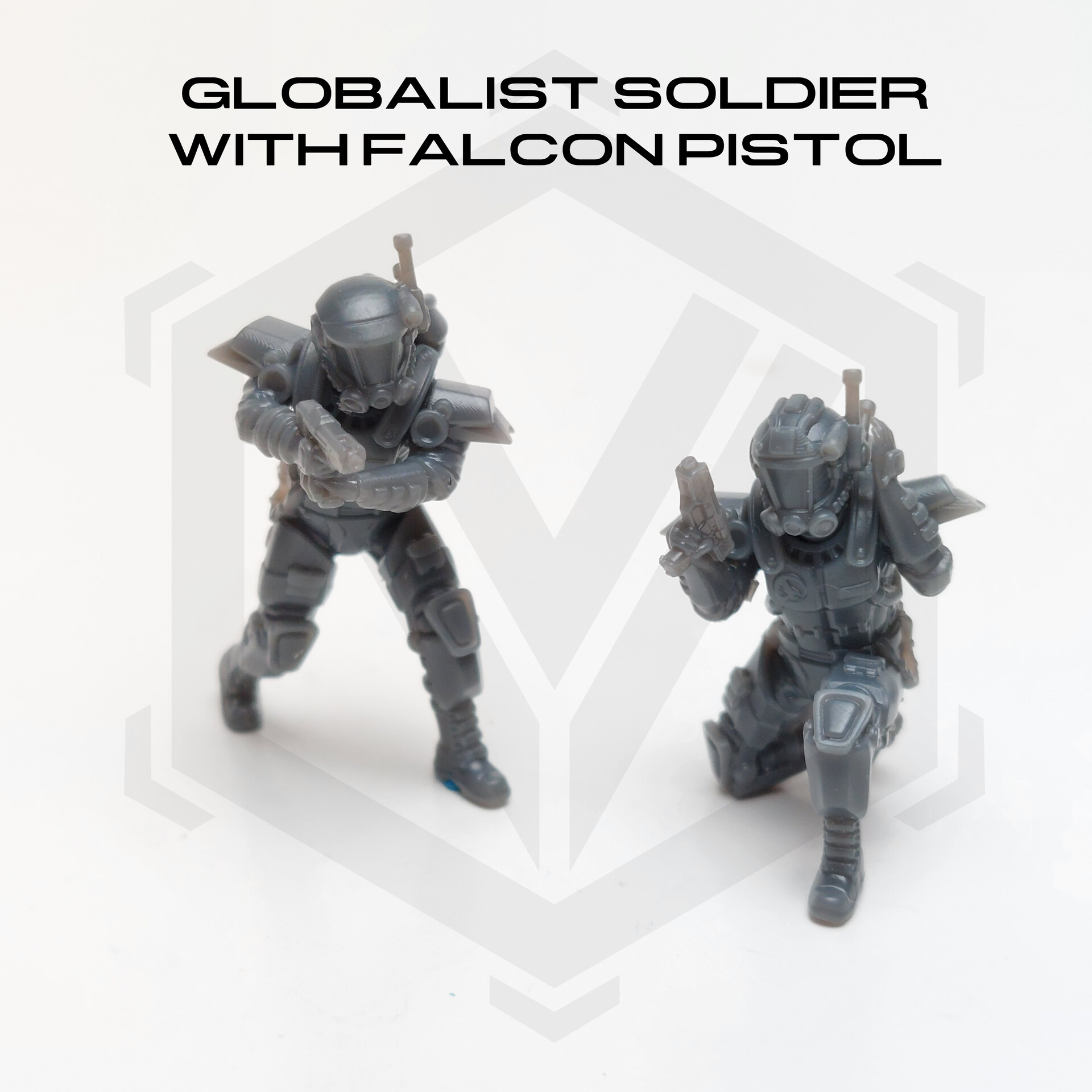 Vincent Colborn - Globalist Soldiers - Miniature Fan Project