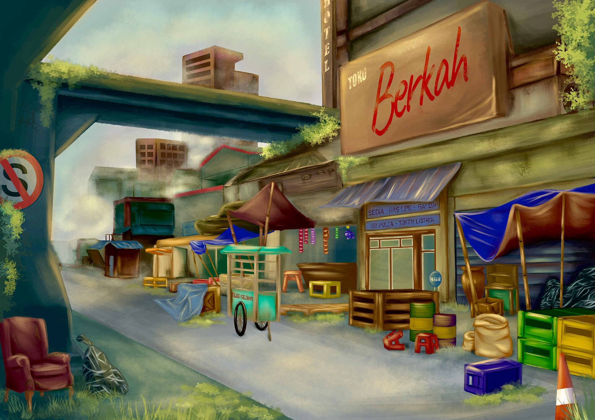 ArtStation - Toko Berkah