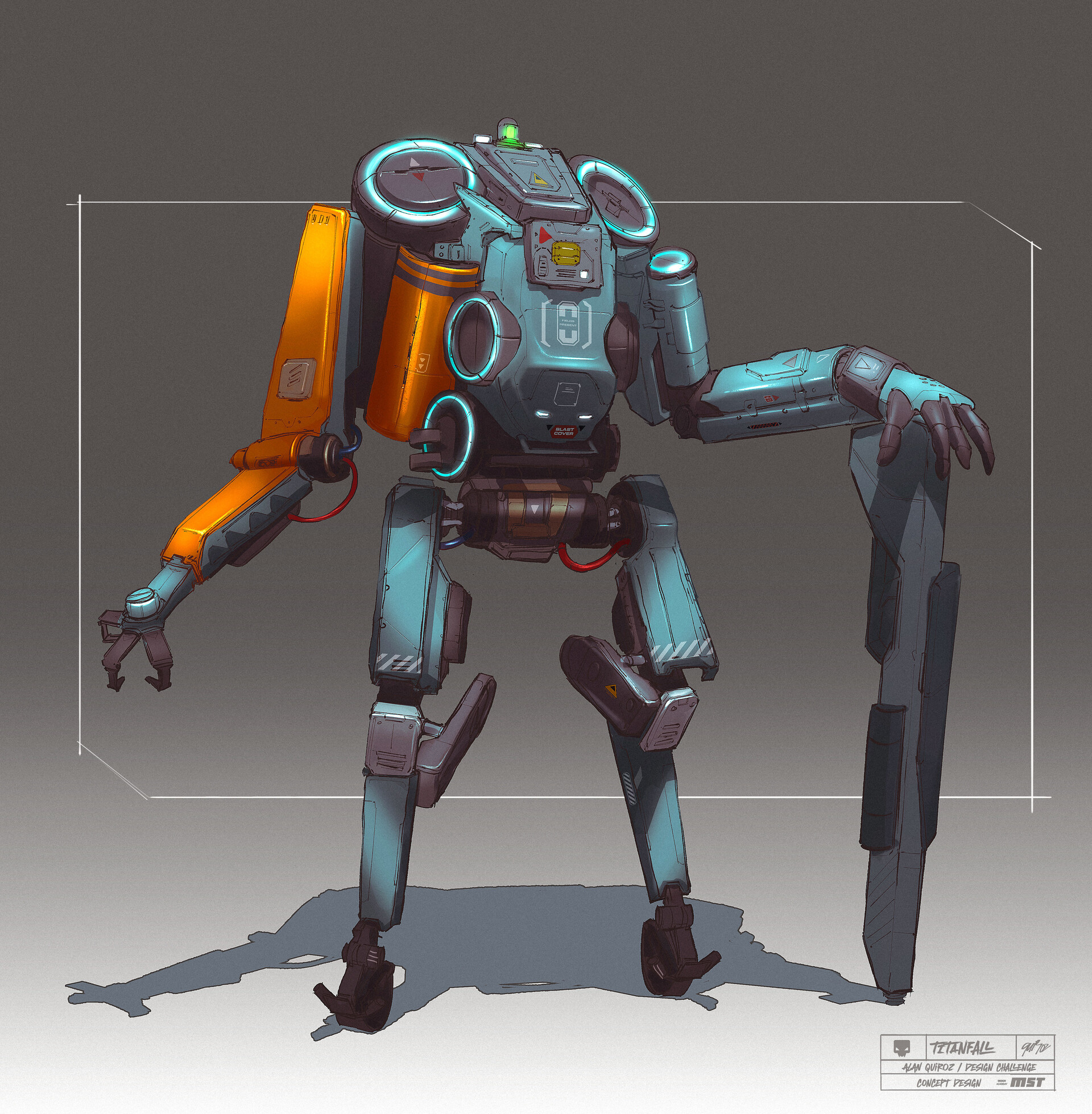 Alan Quiroz - TITAN FALL + TRON