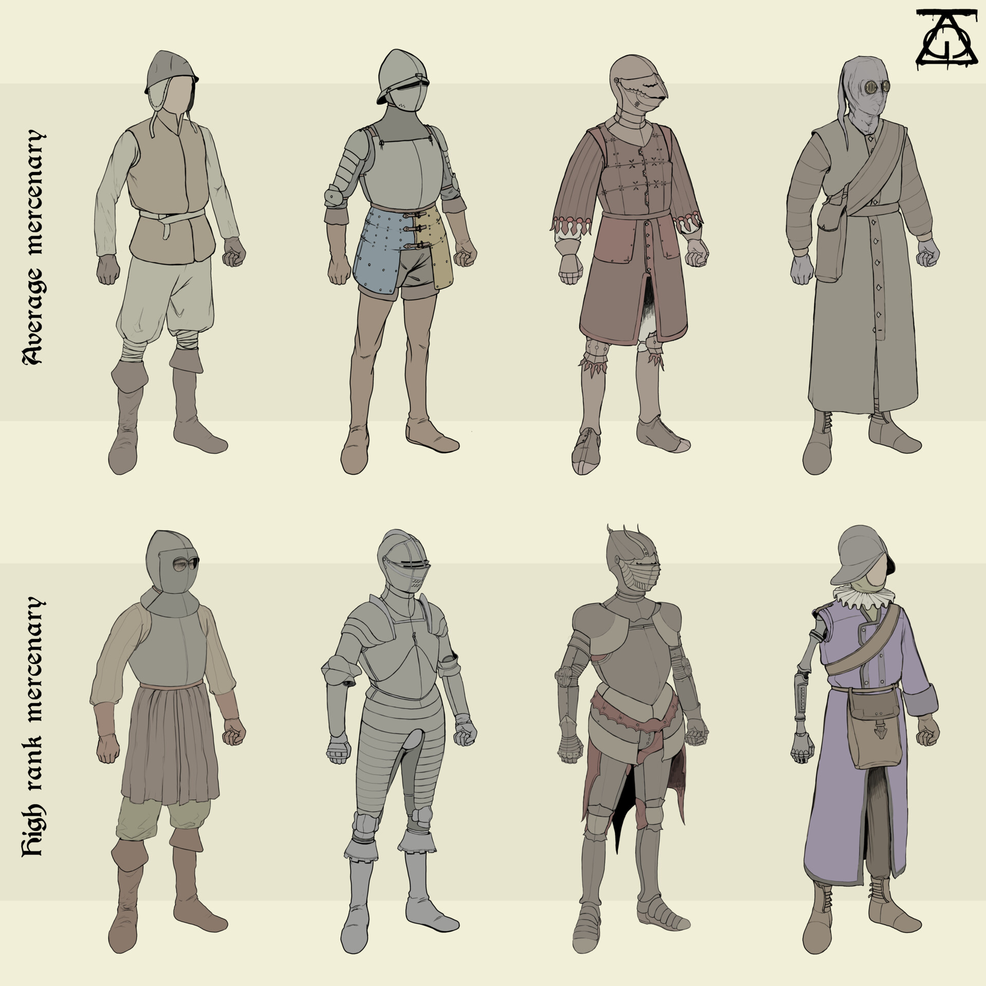 ArtStation - Mercenary Factions