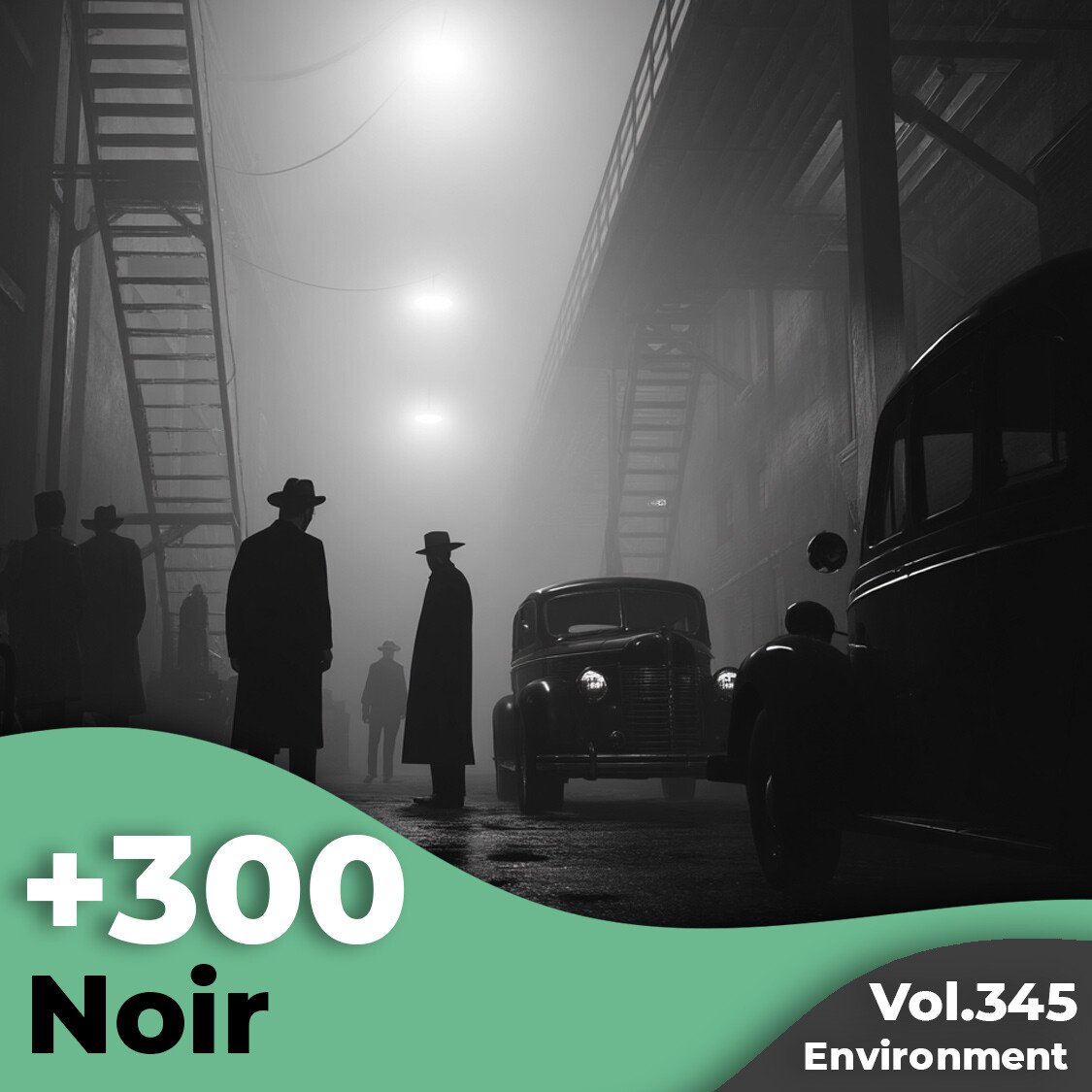 ArtStation - +300 Noir Environment Reference Images (4k