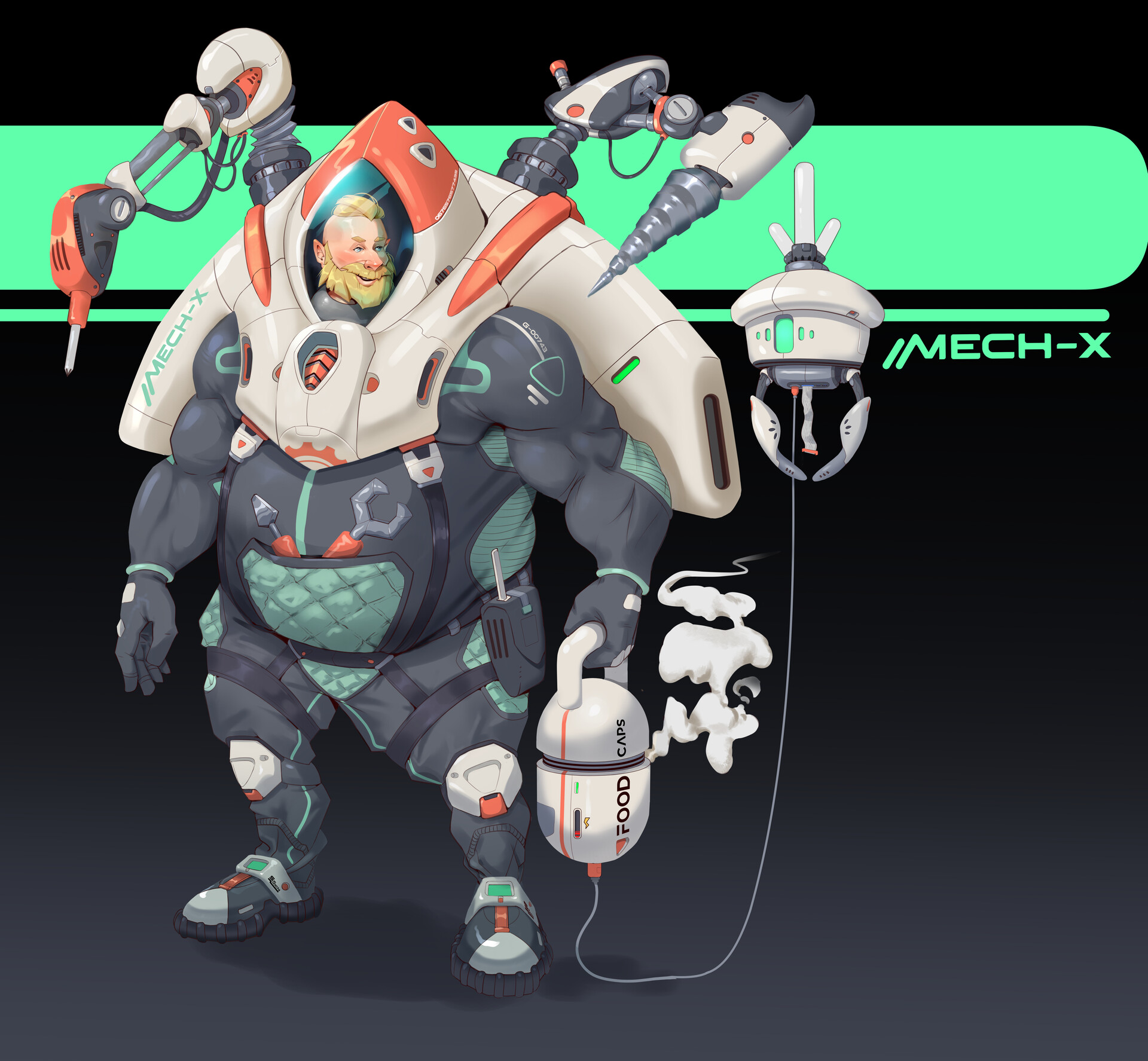 ArtStation - Mech-x