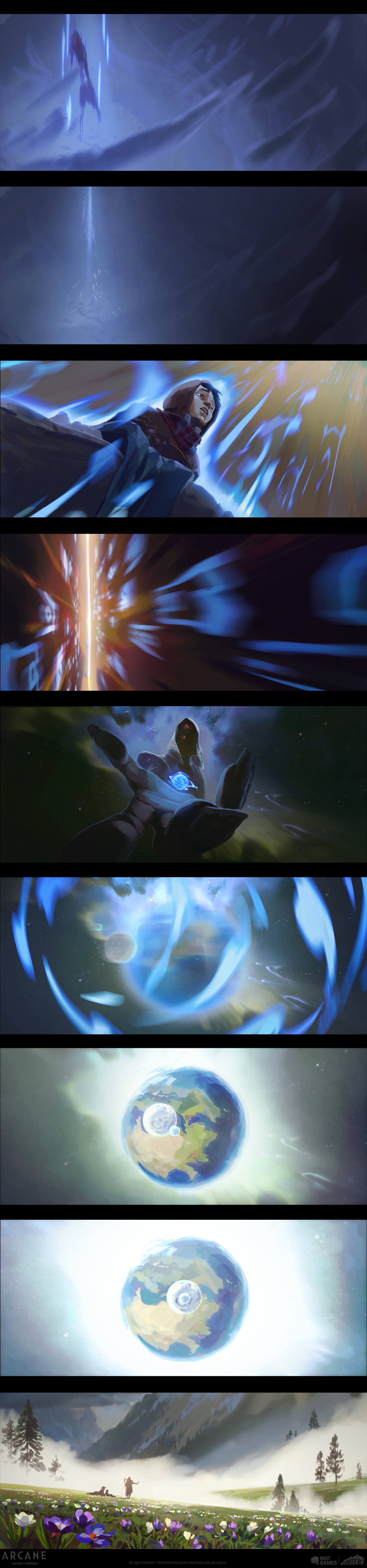 ArtStation - Arcane - S01E02 - teleportation colorscript