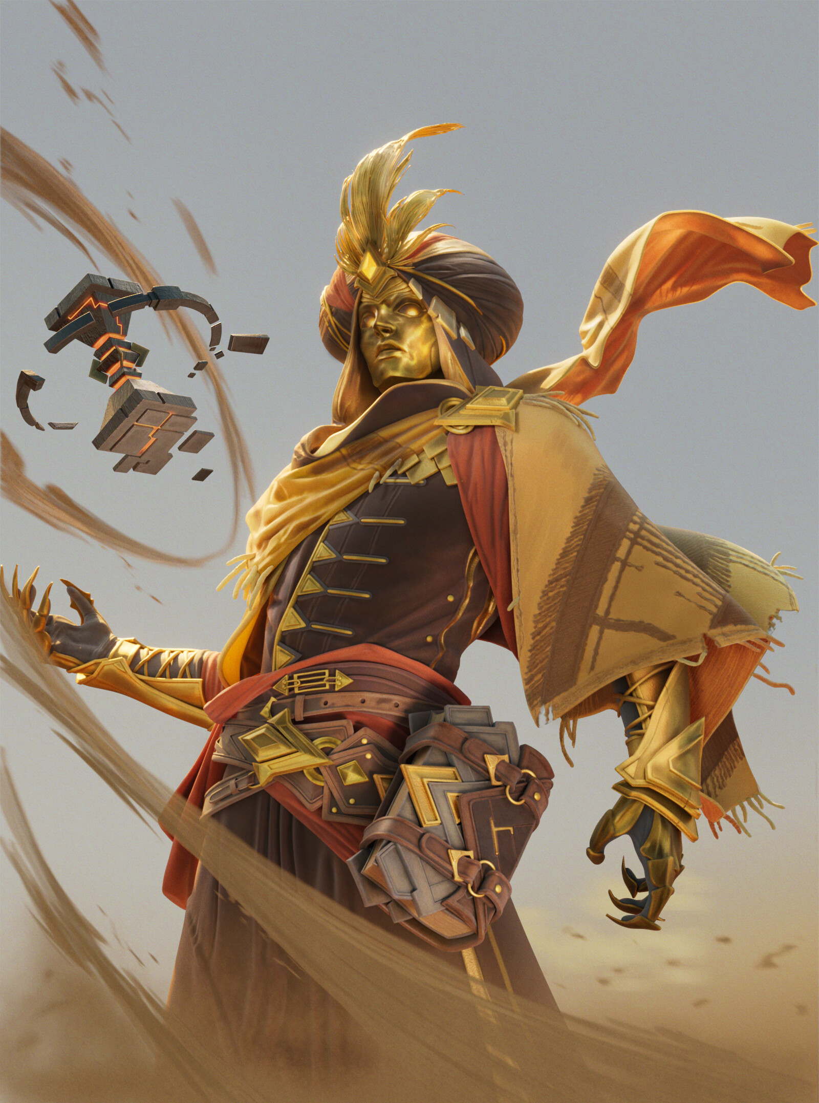 ArtStation - Desert Mage