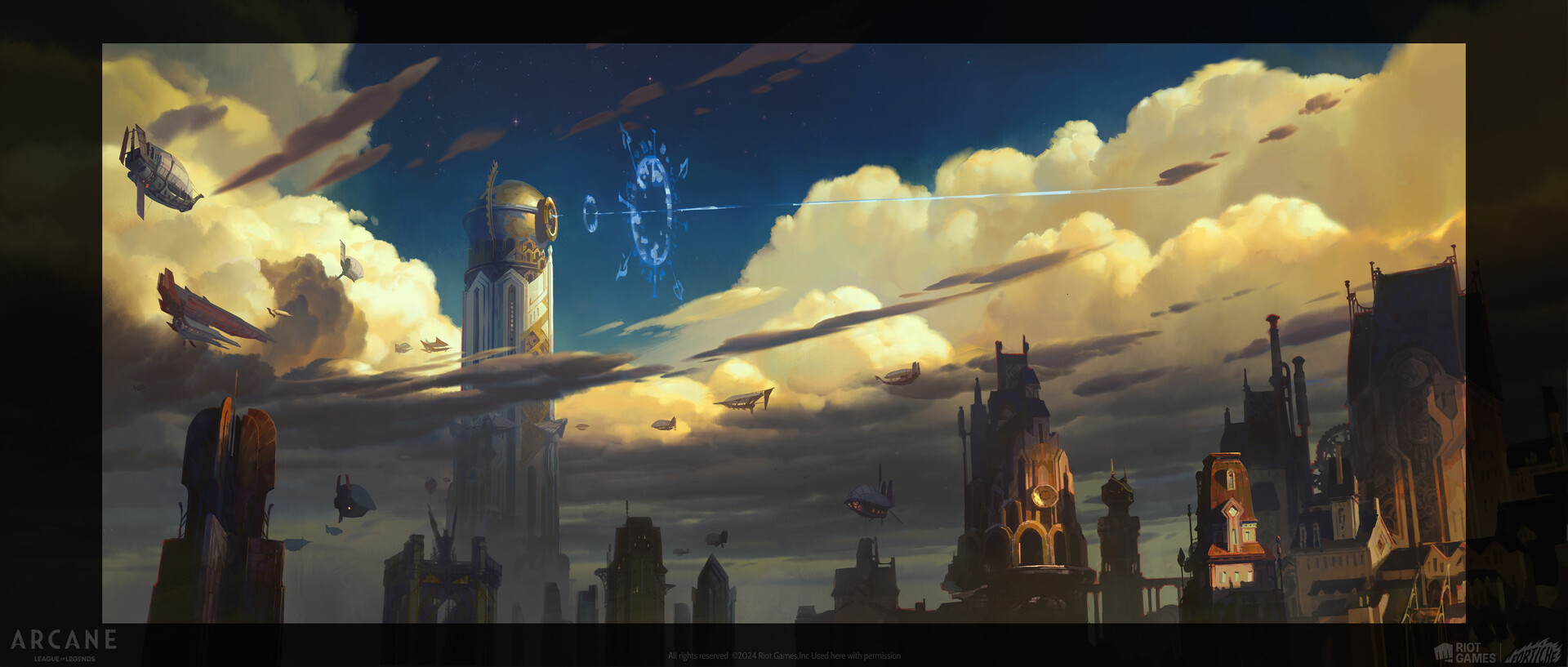 ArtStation - Arcane - S01E04 - concepts and matte paintings