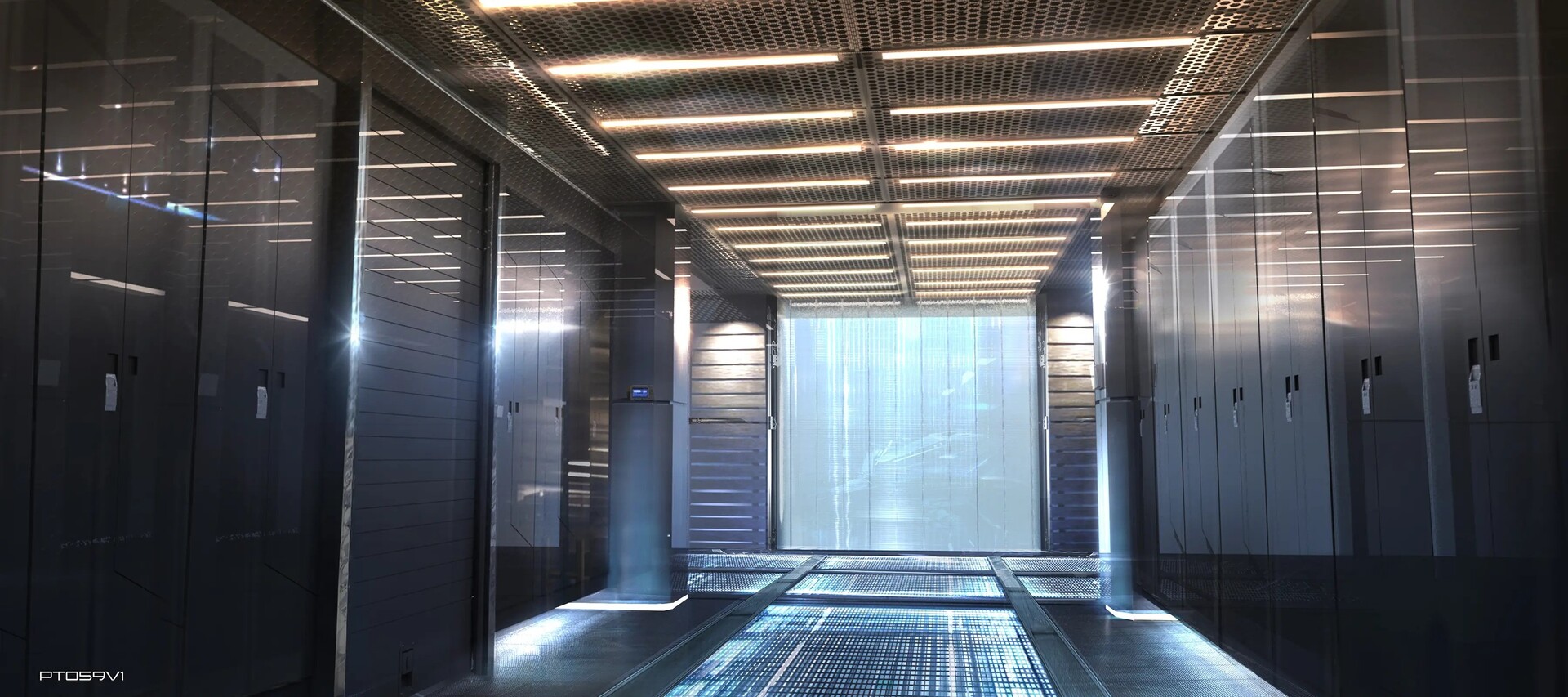 ArtStation - Locker Room