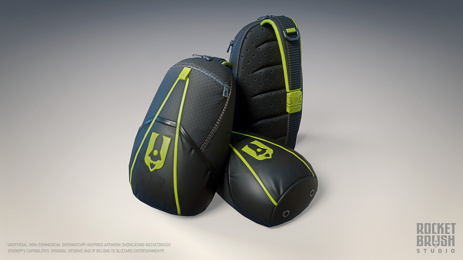 RocketBrush Studio - Overwatch-Based 3D Vehicle & Props