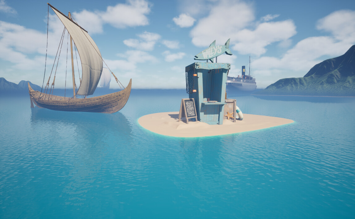 ArtStation - Fish & Ships