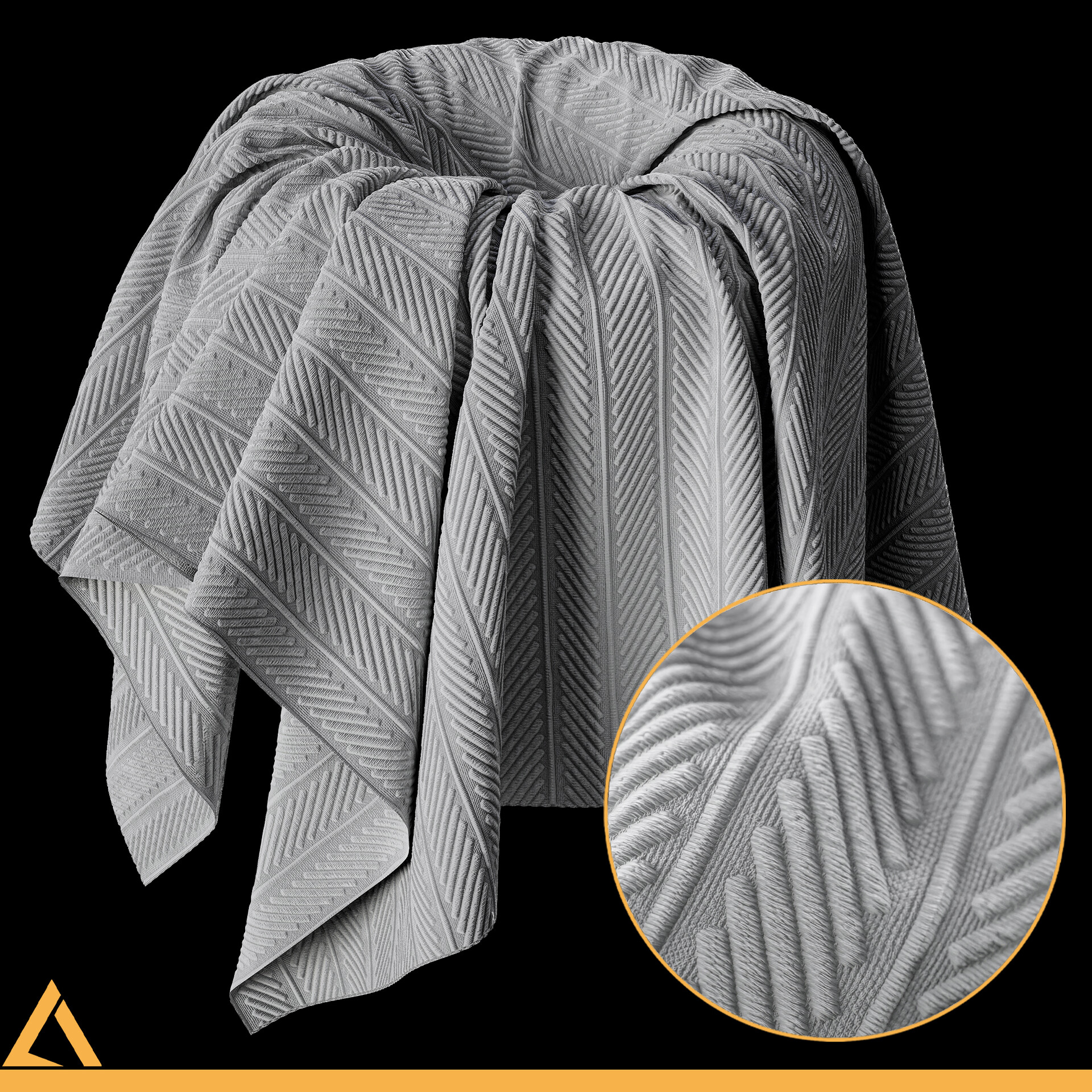 ArtStation - 40 Tileable Fabric Pattern