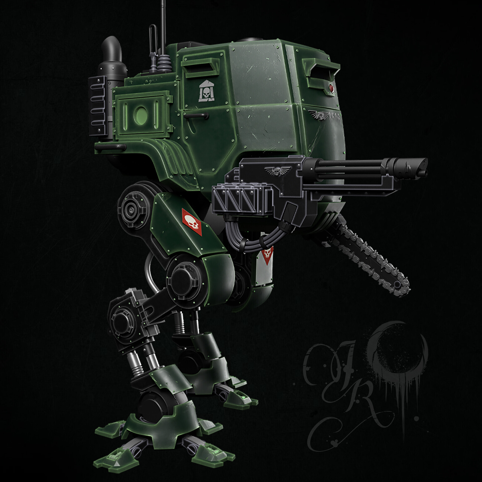 ArtStation - Warhammer Army Walker