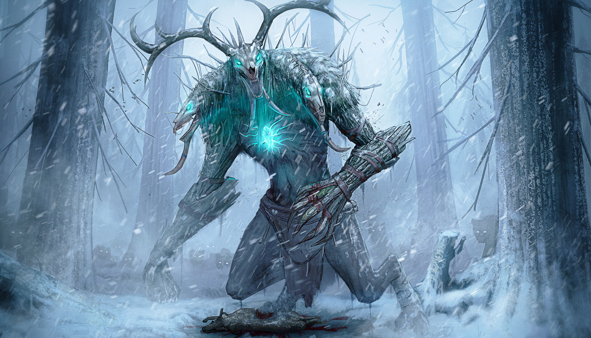 ArtStation - Witch Summon Lesh